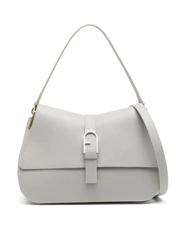 Furla Flow Leather Tote Bag