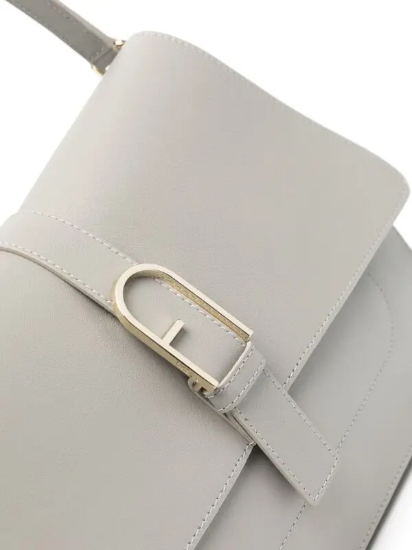 Furla Flow Leather Tote Bag