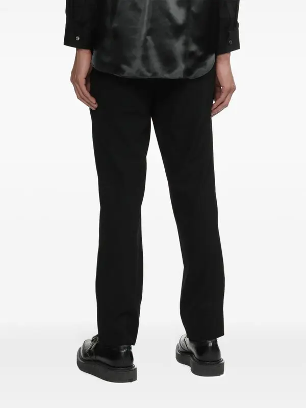 Comme Des Garçons Decorative-stitching Straight-leg Trousers