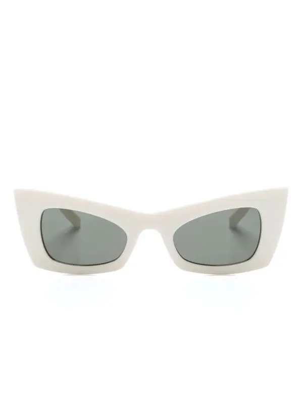 Saint Laurent Classic Cat-eye Sunglasses - White