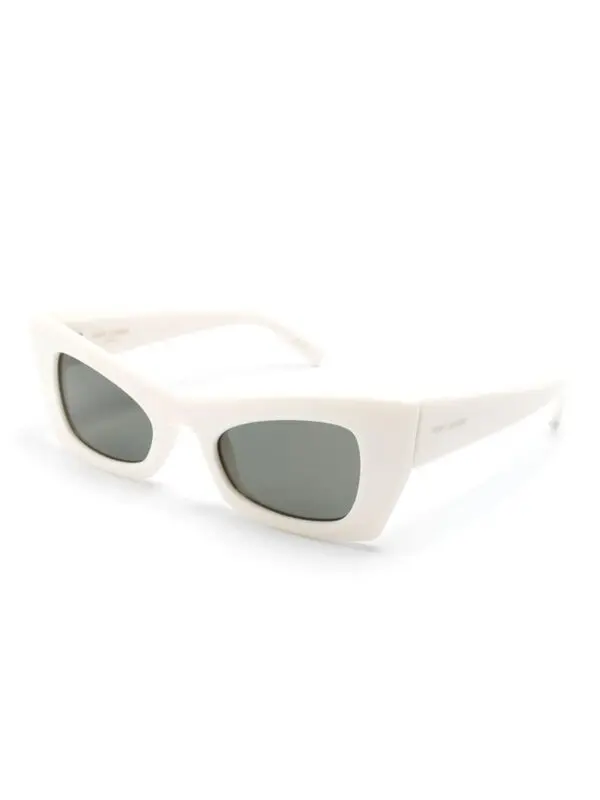 Saint Laurent Classic Cat-eye Sunglasses - White