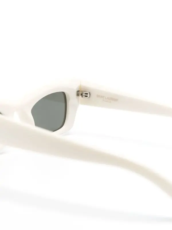 Saint Laurent Classic Cat-eye Sunglasses - White