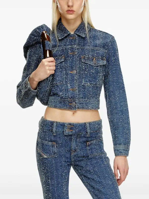 DIESEL® De-atel Denim Jacket - Blue