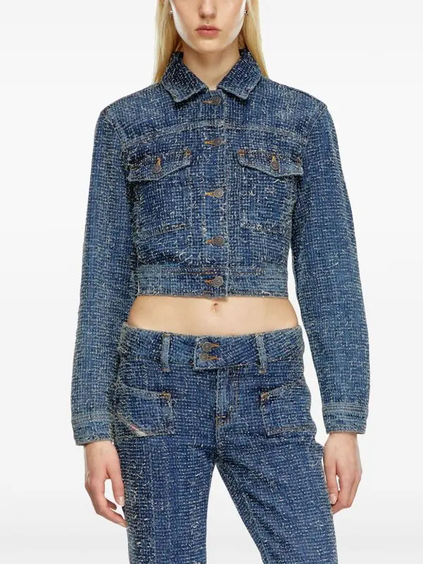 DIESEL® De-atel Denim Jacket - Blue