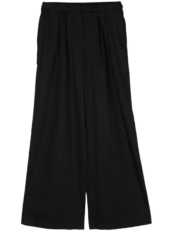 JOSEPH Tunis Cotton Trousers - Black