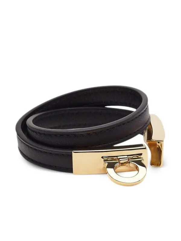 FERRAGAMO Gancini Double Twist Bracelet