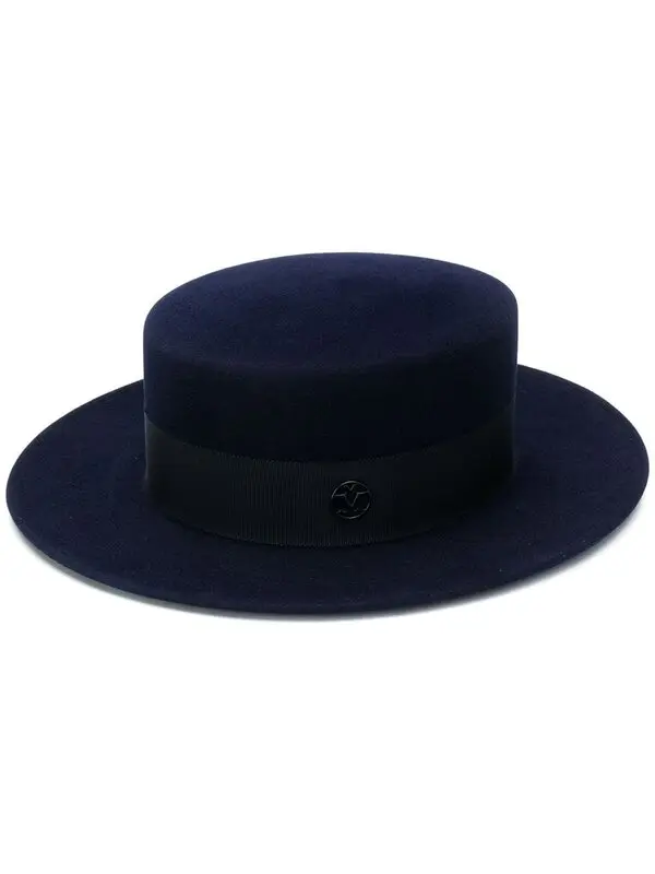 MAISON MICHEL Kiki Fedora - Blue