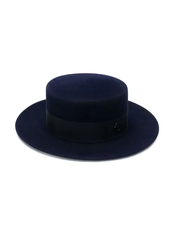MAISON MICHEL Kiki Fedora - Blue