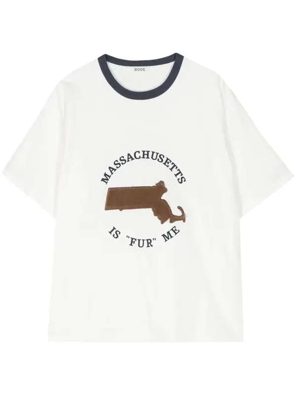 BODE Logo-print Cotton T-shirt