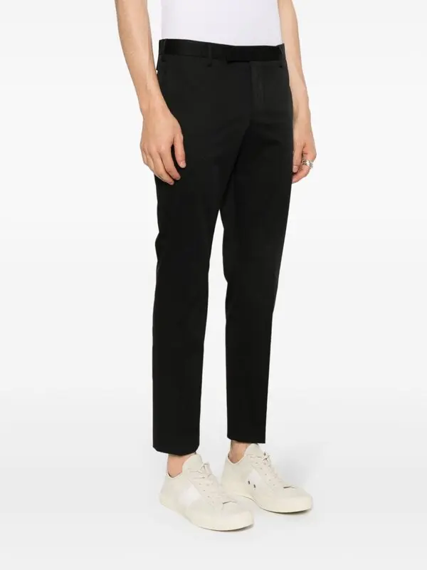 PT TORINO Pressed-crease Trousers - Black