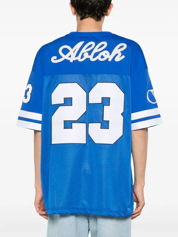 Off-White Logo-patch Football T-shirt