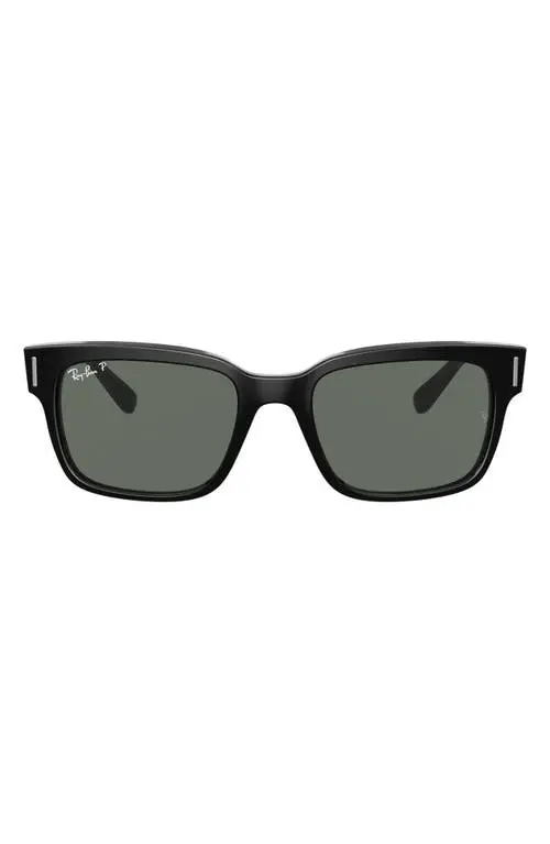 Ray-ban 55mm Wayfarer Sunglasses - Shiny Black