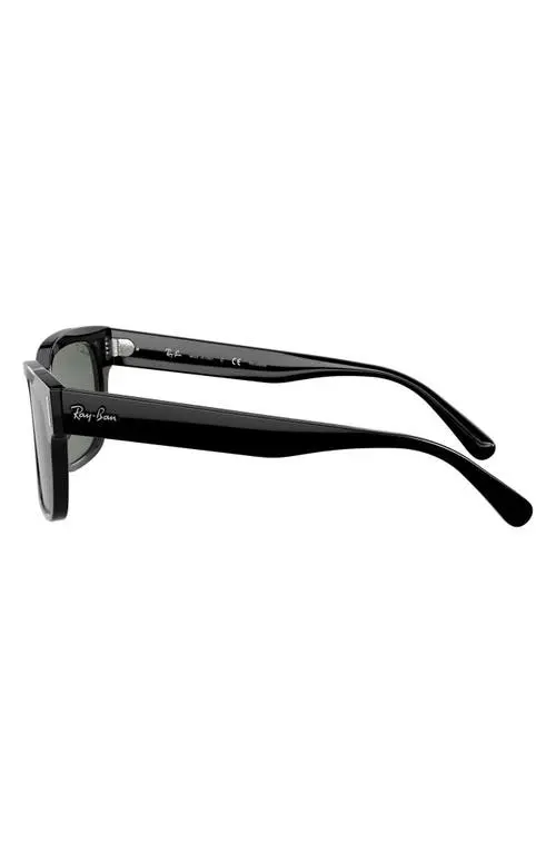 Ray-ban 55mm Wayfarer Sunglasses - Shiny Black