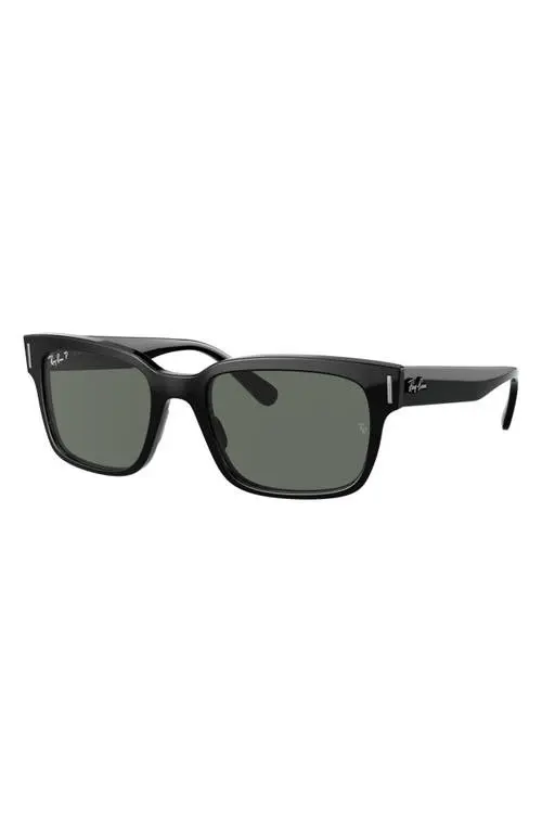 Ray-ban 55mm Wayfarer Sunglasses - Shiny Black