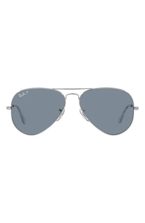 Ray-ban Aviator Sunglasses - Silver
