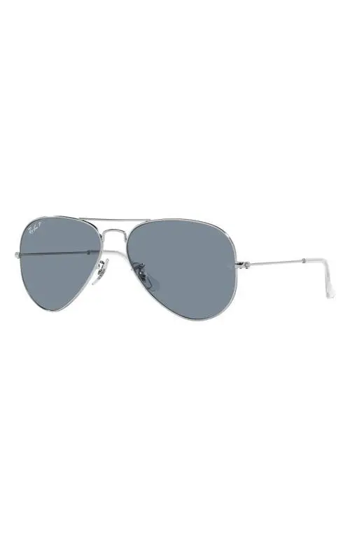 Ray-ban Aviator Sunglasses - Silver