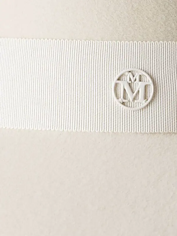 MAISON MICHEL Kate Felt Hat - Neutrals