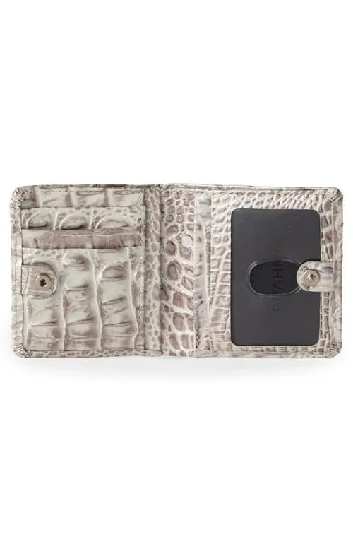 Brahmin Jane Croc Embossed Leather Wallet - Pristine Melbourne
