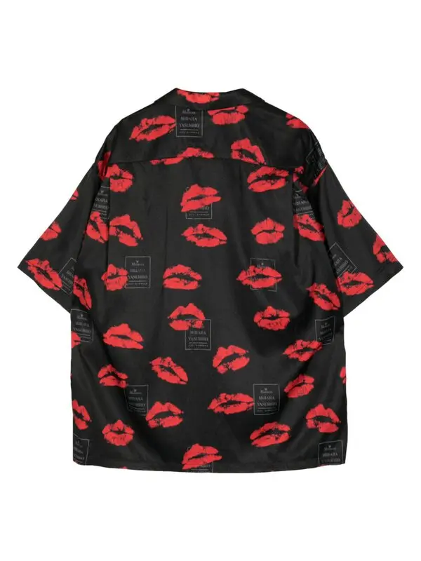 Mihara Yasuhiro Graphic-print Shirt
