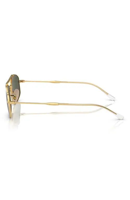 Ray-ban 54mm Oval Sunglasses - Gold Flash