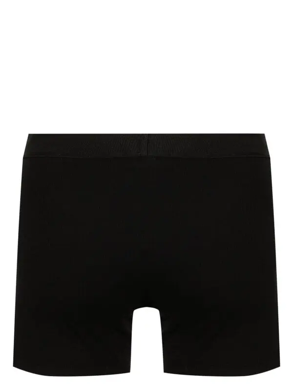Versace 90s Logo Ribbed Long Boxers