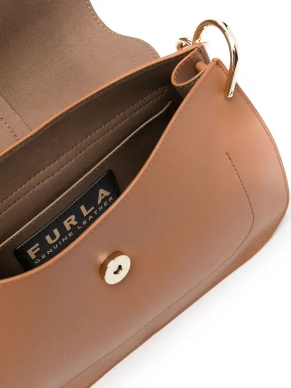 Furla Flow Leather Tote Bag