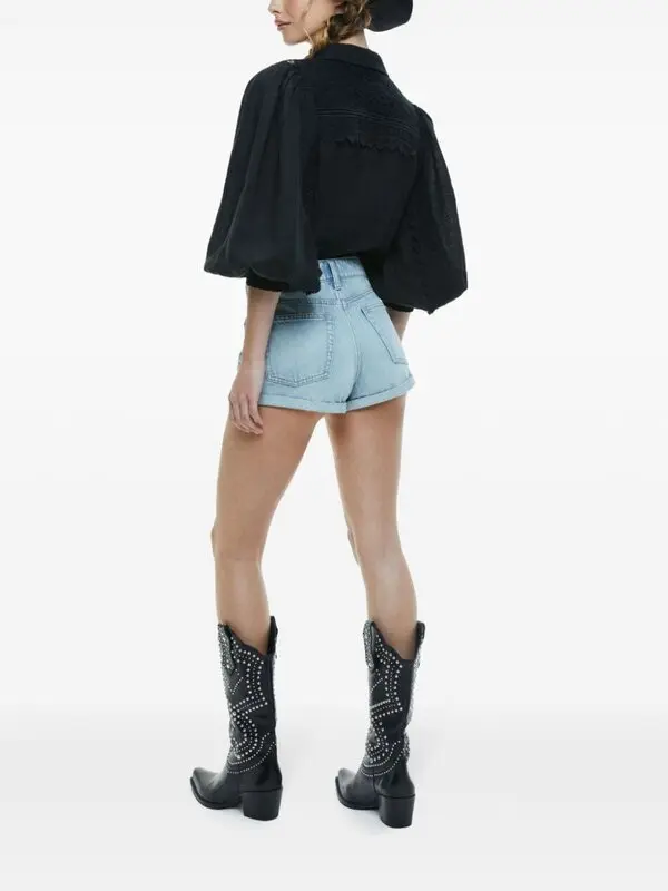 Alice + Olivia Venty Linen Shirt