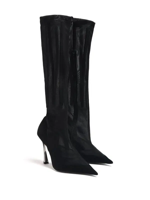 MUGLER Fang 95mm Mesh Boots