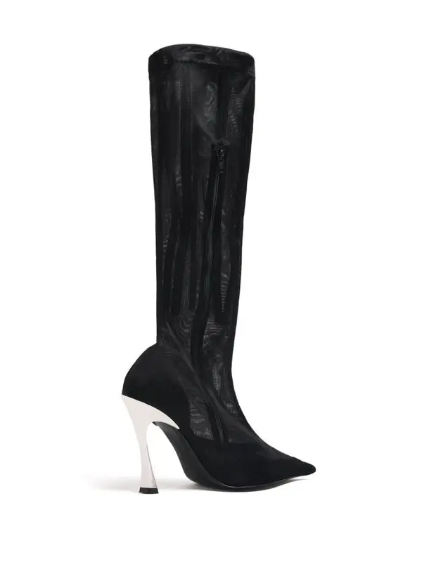MUGLER Fang 95mm Mesh Boots