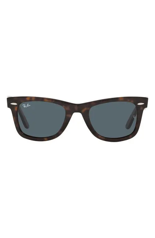Ray-ban Classic Wayfarer Sunglasses - Havana/dark Grey Solid