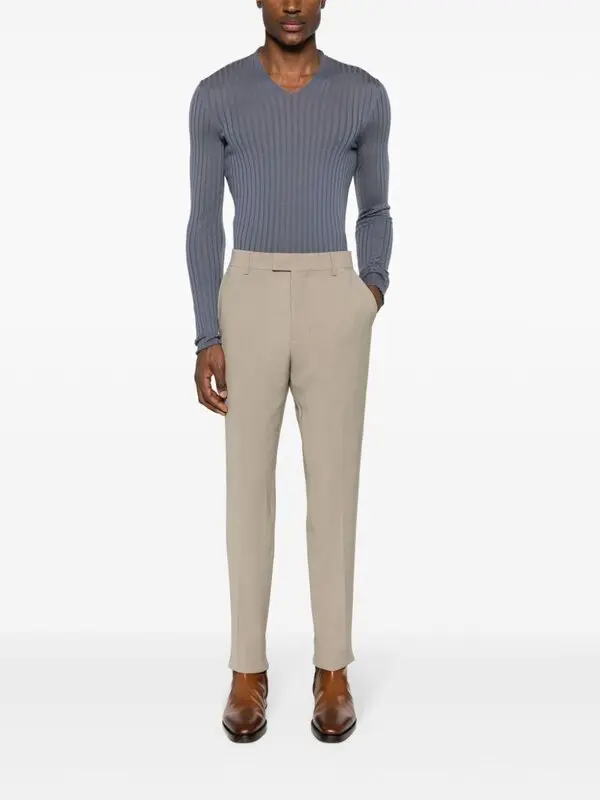 Ami Tailored Trousers - Neutrals