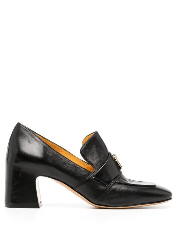 MADISON MAISON Lock 55mm Leather Pumps - Black