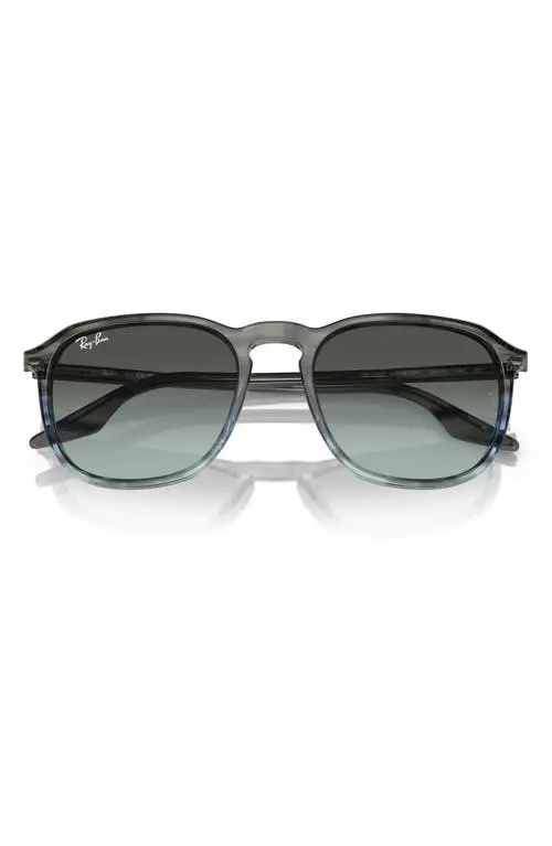 Ray-ban 55mm Square Sunglasses - Grey Gradient