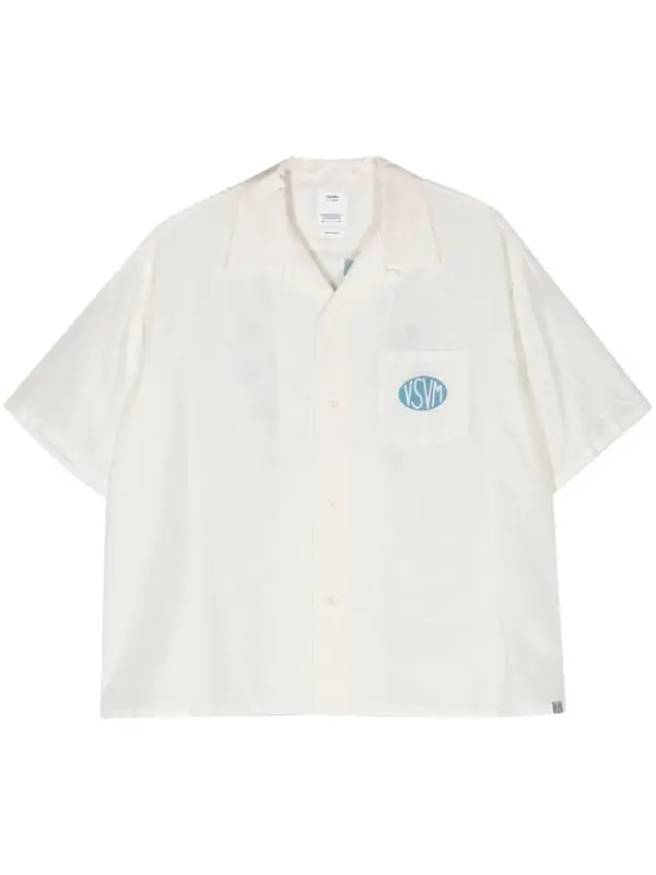 Visvim Crosby Silk Shirt - Neutrals