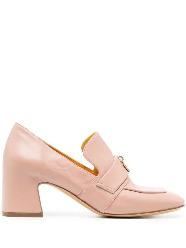 MADISON MAISON Lock 55mm Leather Pumps - Pink