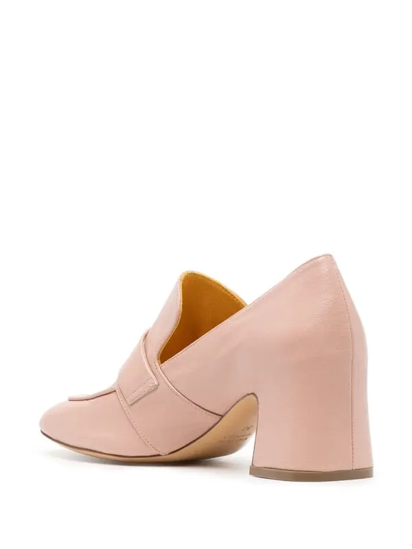 MADISON MAISON Lock 55mm Leather Pumps - Pink