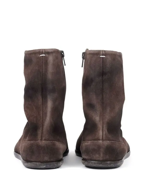 MAISON MARGIELA Tabi Flat Suede Boots