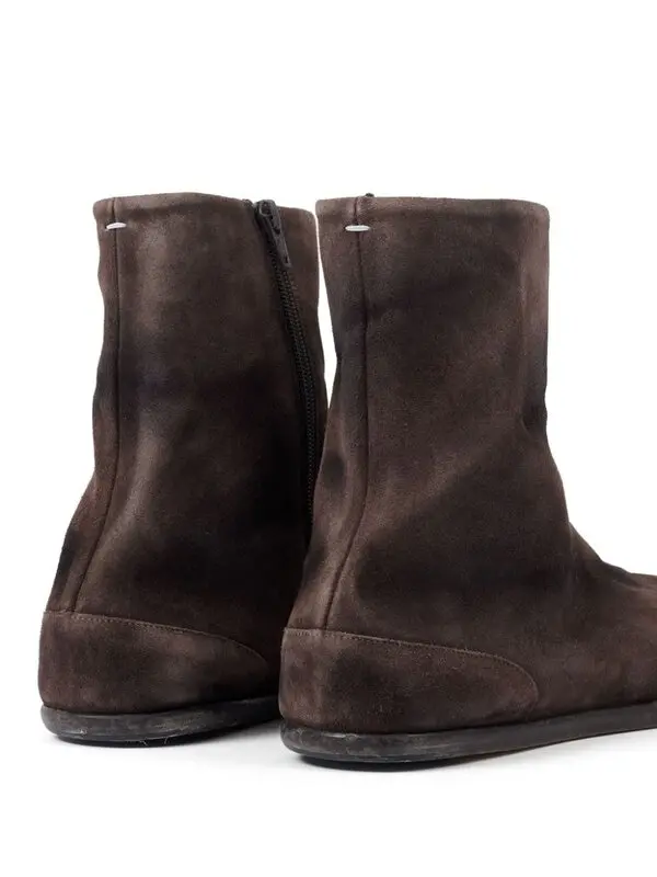 MAISON MARGIELA Tabi Flat Suede Boots