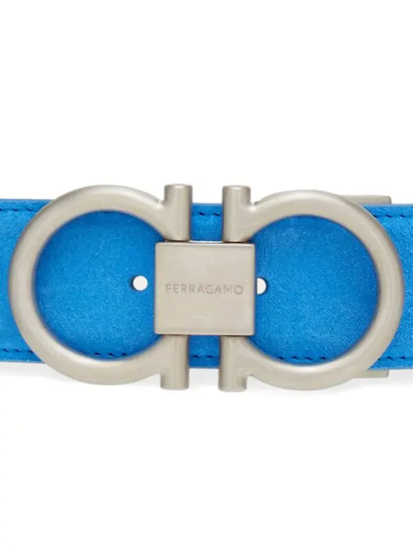 FERRAGAMO Gancini Leather Belt