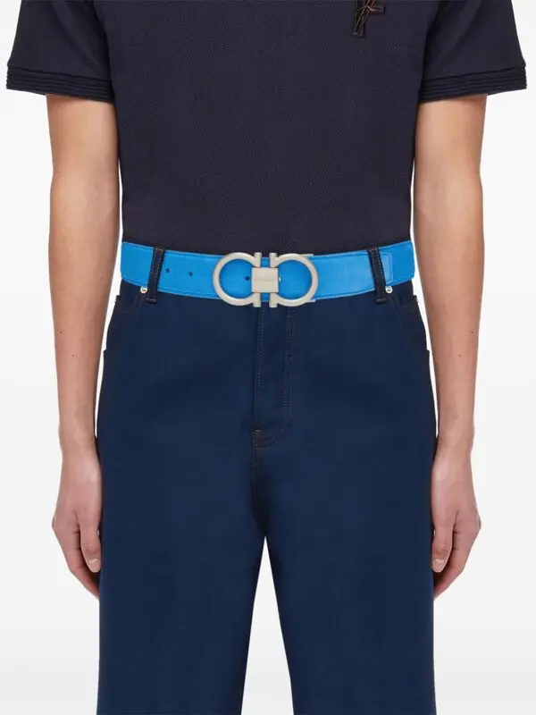 FERRAGAMO Gancini Leather Belt