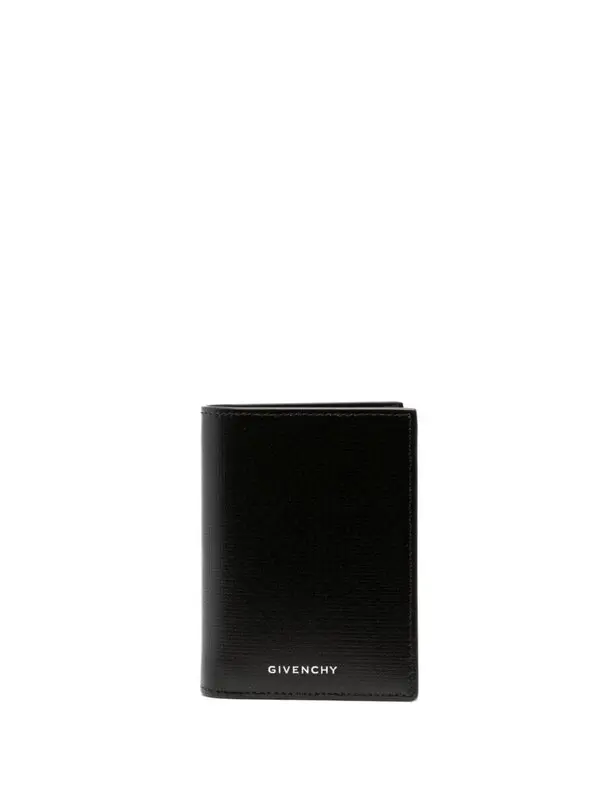 Givenchy Logo-print Leather Wallet - Black