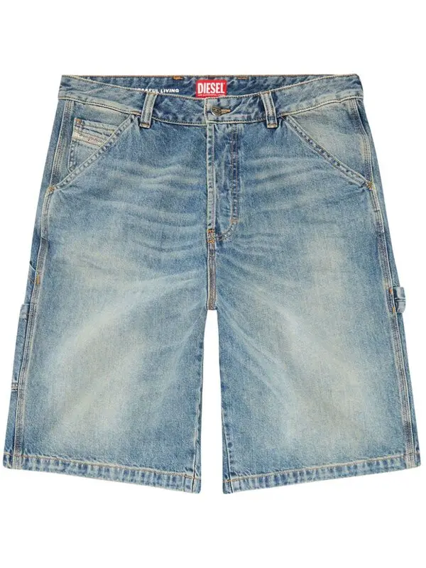 DIESEL® D-livery Denim Shorts