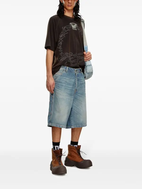DIESEL® D-livery Denim Shorts