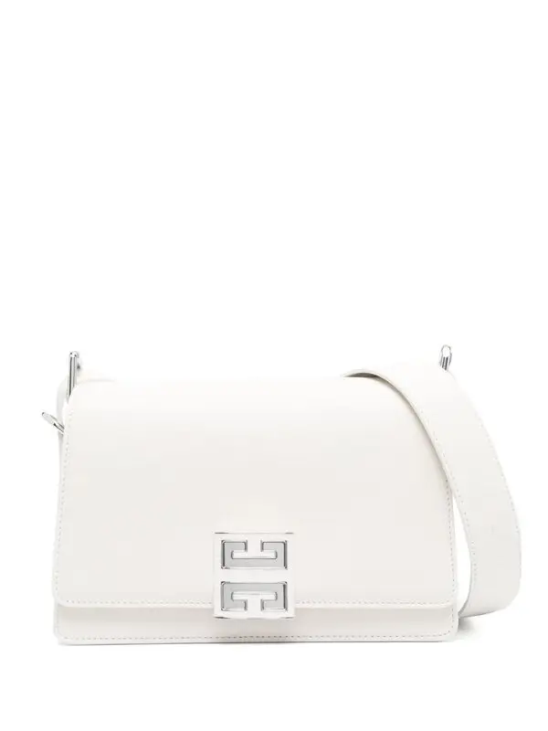 Givenchy Medium 4g Leather Crossbody Bag - Neutrals