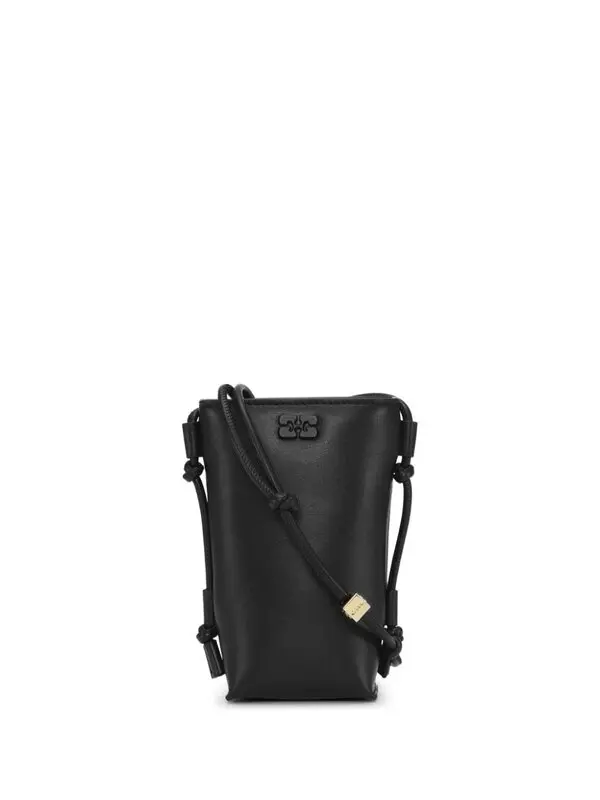 GANNI Leather Crossbody Bag
