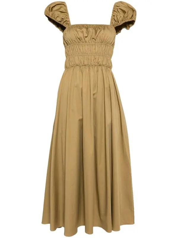 cynthia rowley cotton dress Cynthia Rowley Remi Cotton Dress - Green Floral