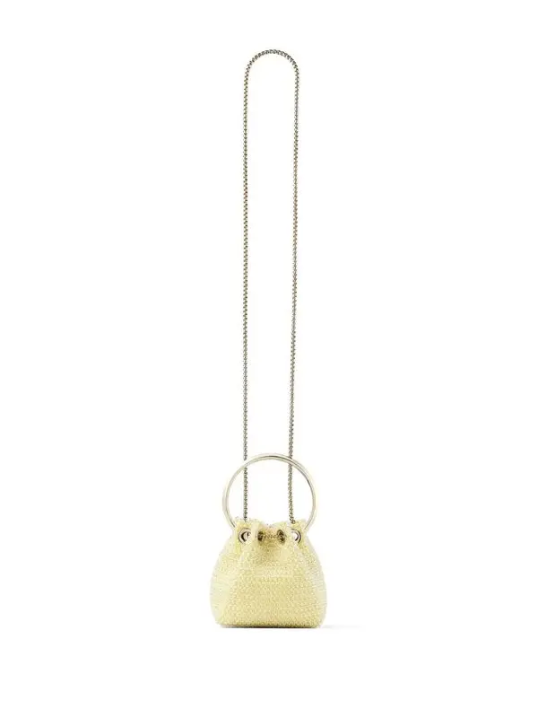 JIMMY CHOO Beaded Bon Bon Tote Bag