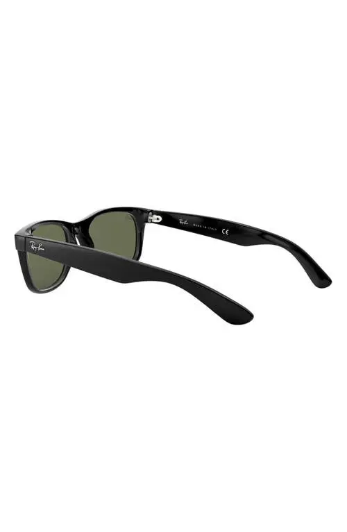 Ray-ban Wayfarer Rectangular Sunglasses - Matte Black