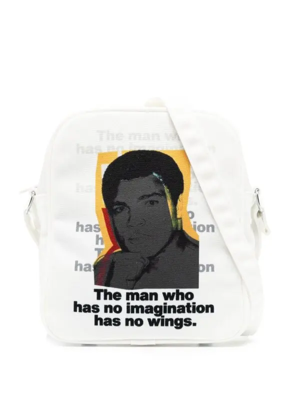 Comme Des Garçons Andy Warhol Shoulder Bag - White