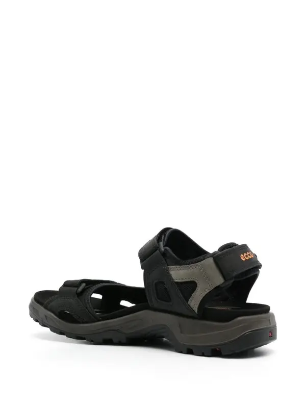 Ecco Offroad Touch-strap Sandals - Black